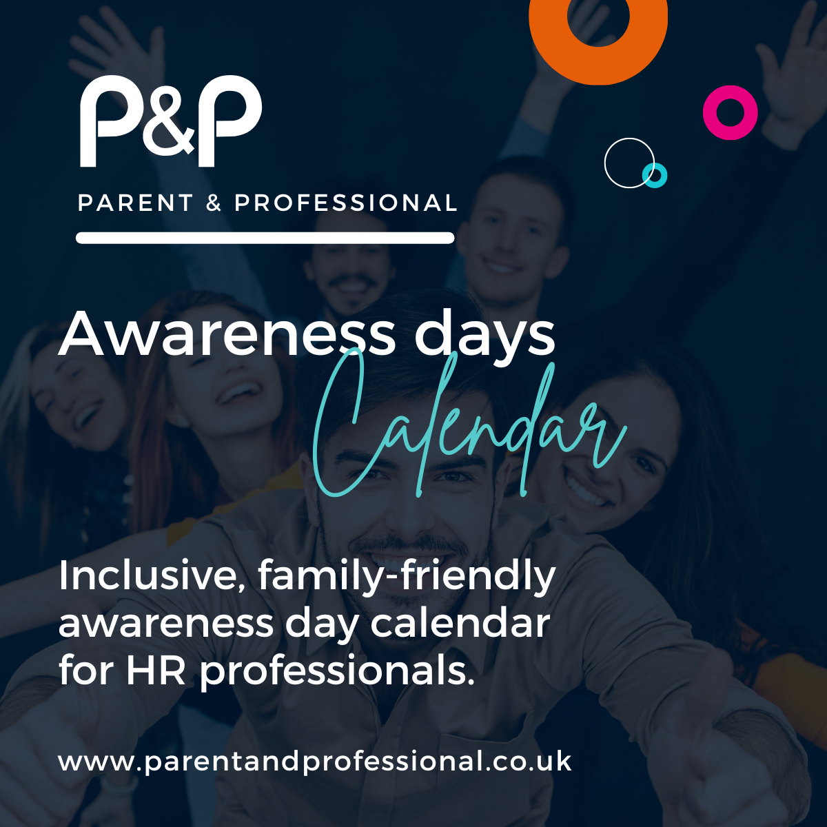 Inclusive, family-friendly awareness day calendar
