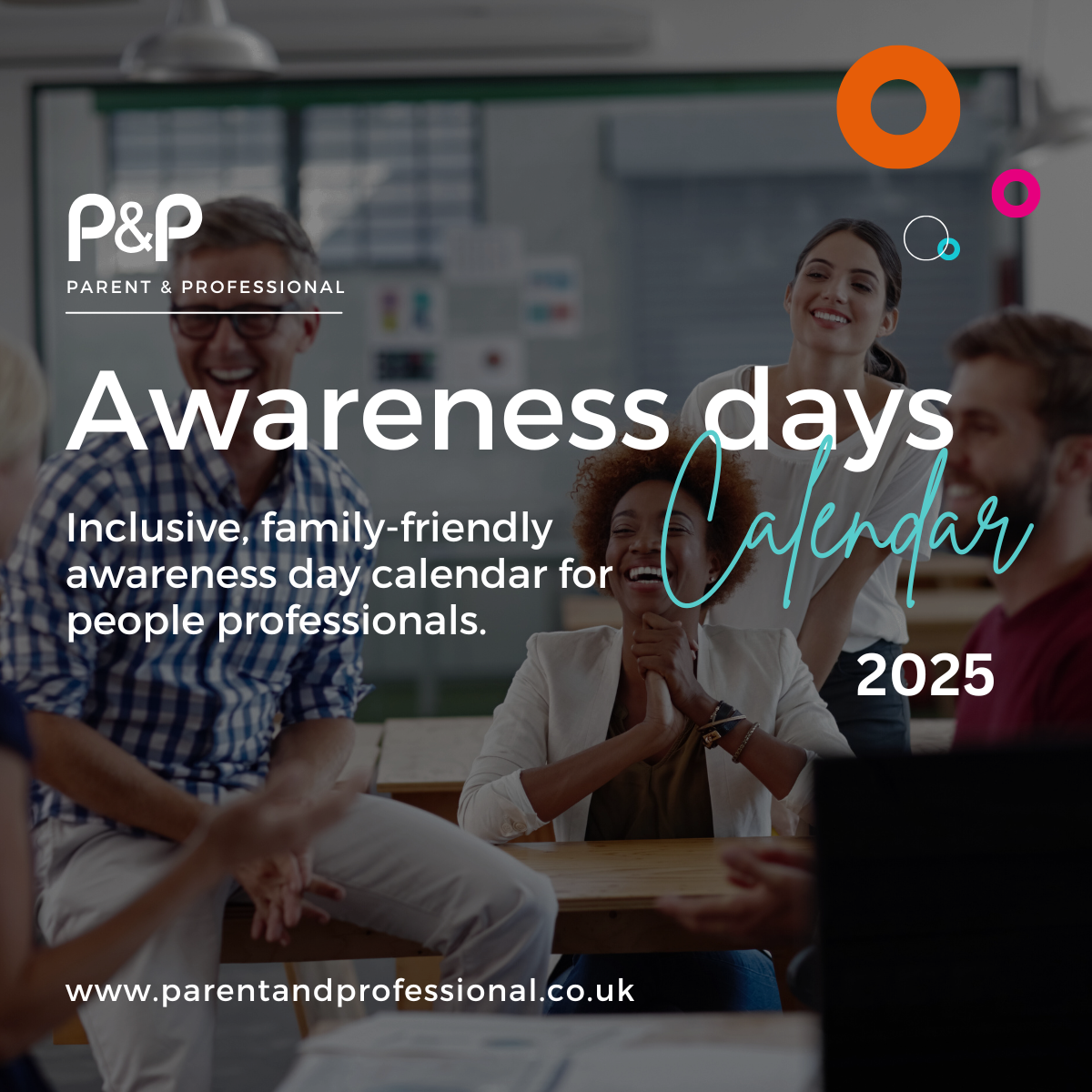 2025 Inclusive, family-friendly awareness day calendar